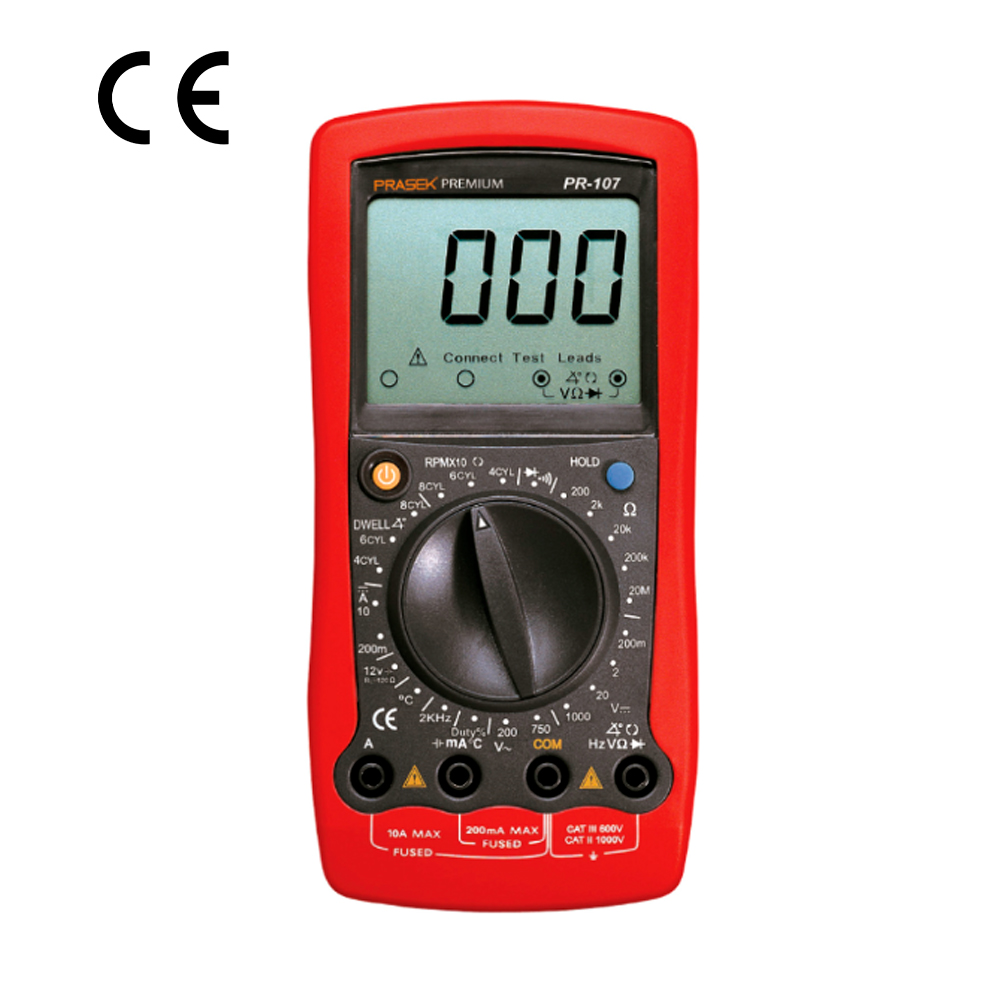 PR 107 Multitester Digital PRASEK PREMIUM L O Electronics PR 107 Multitester Digital PRASEK PREMIUM L O Electronics