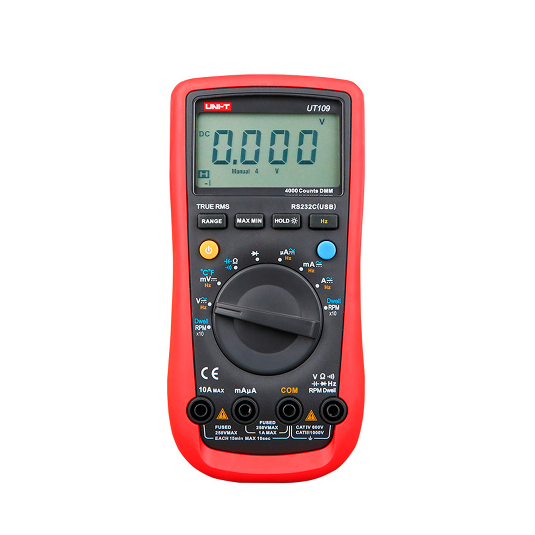 UT-109 MULTIMETRO AUTOMOTRIZ "UNI-T" | L.O. Electronics