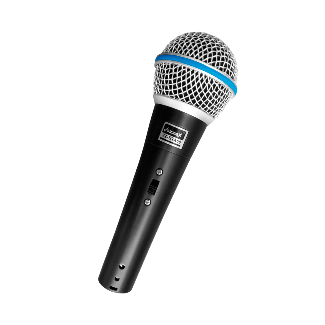 VZ-BTA58 MICROFONO ALAMBRICO DINAMICO "VOZZEX" | L.O. Electronics